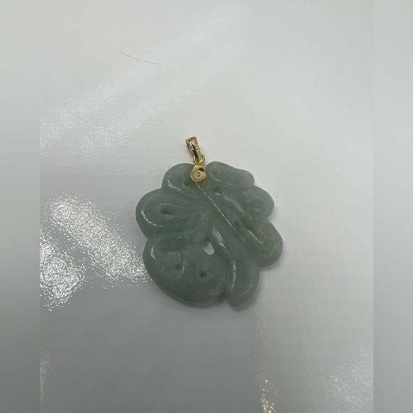 Jewelry | Jade Good Luck Pendant 14k Clasp | Poshmark